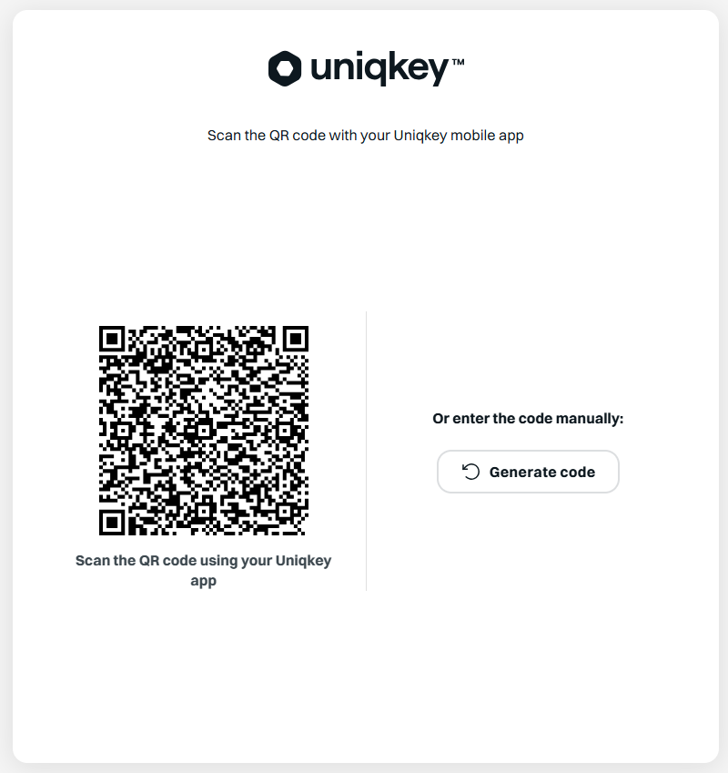 Log ind på din adminportal – Uniqkey DK